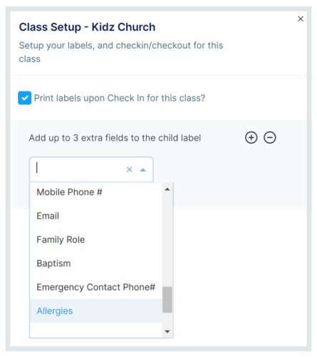 Faith Teams - Setting up Labels and Kids Check-in How To - Church ...