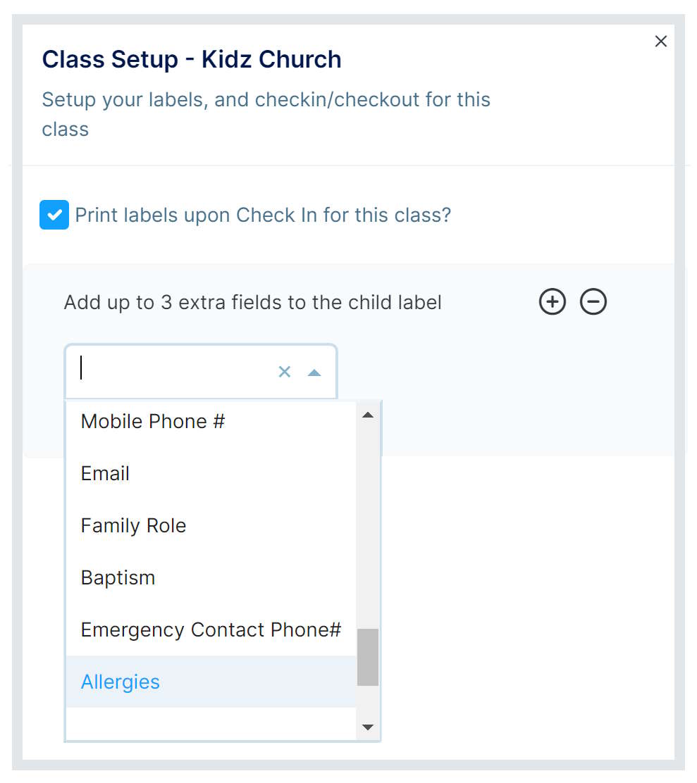 Faith Teams - Setting up Labels and Kids Check-in How To - Church ...