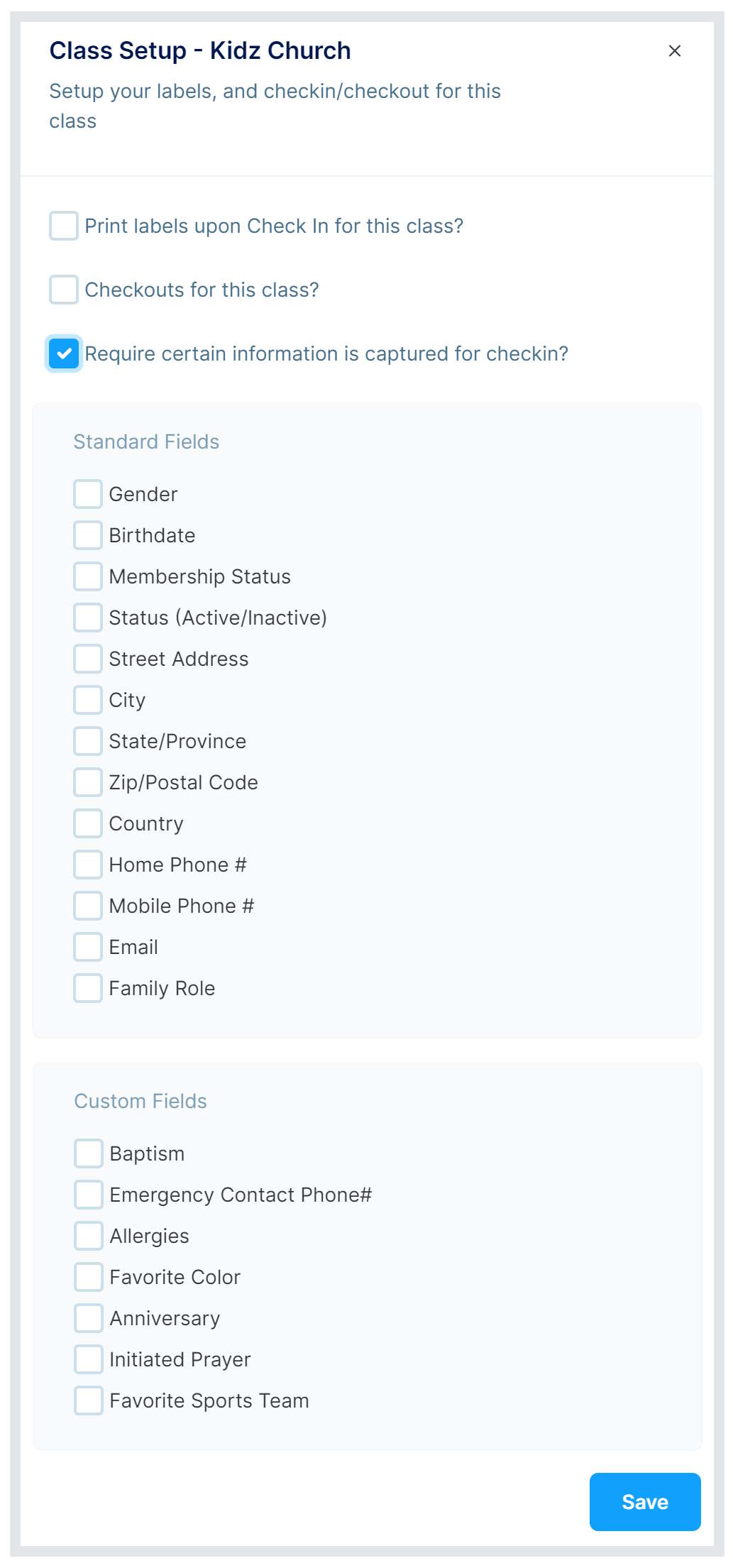 Faith Teams - Setting up Labels and Kids Check-in How To - Church ...