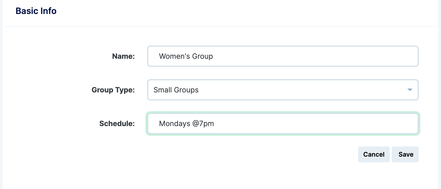 Faith Teams - Groups How To - Church Management Software