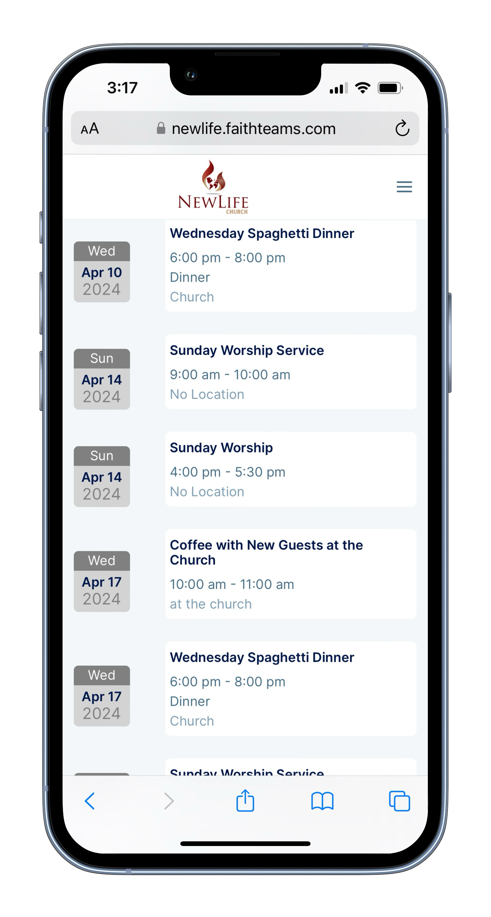Faith Teams - Community - Church Management Software